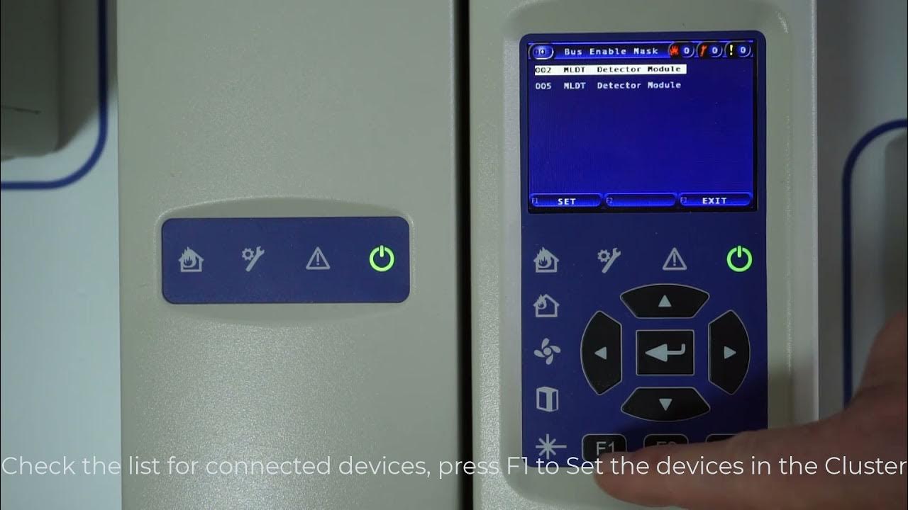 How To Refresh Cluster Devices On A Display Module On Modulaser ASD ...