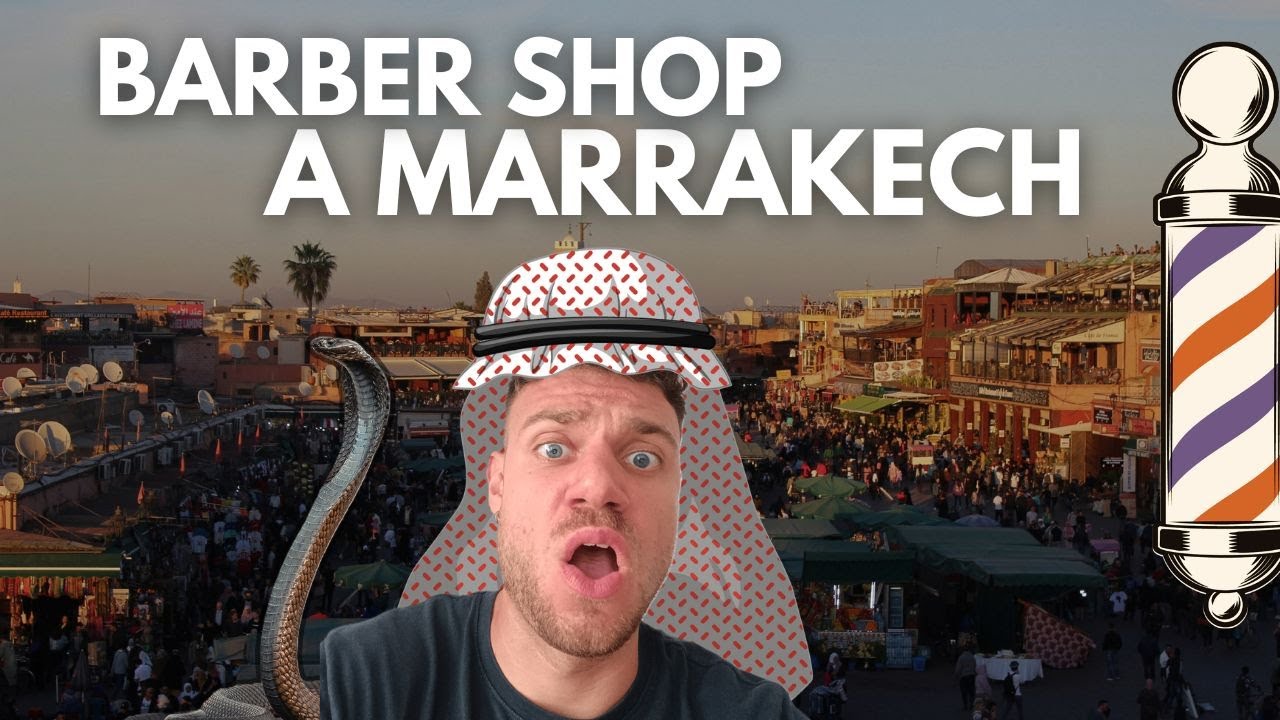 🤔Dentro ad un Barber Shop tradizionale a MARRAKECH! - YouTube