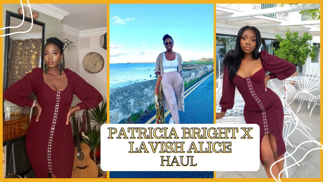 PATRICIA BRIGHT X LAVISH ALICE : TRY ON HAUL MY HONEST OPINION - YouTube