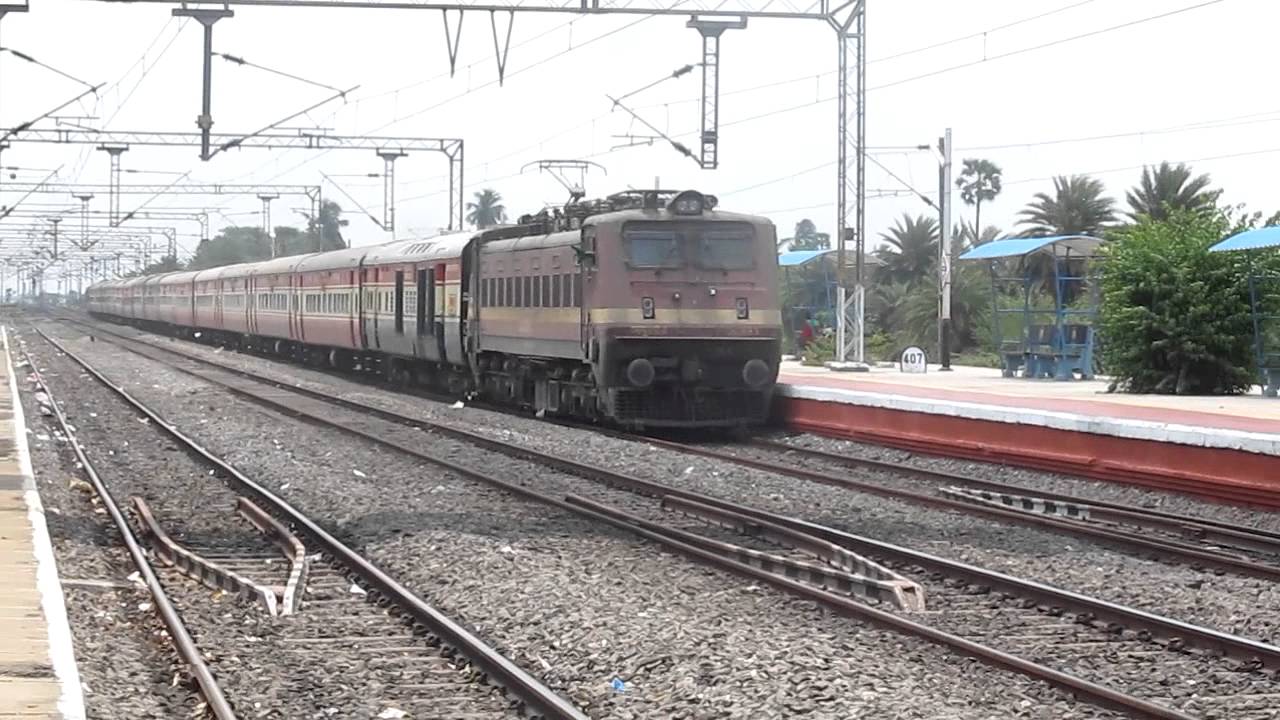 150TH VIDEO!! CHENNAI RAJDHANI EXPRESS!!~~~ - YouTube