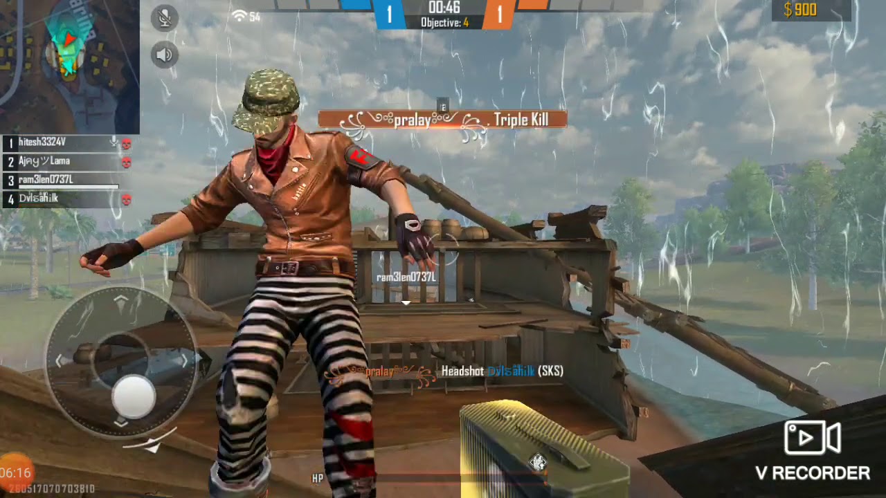 First day in free fire city - YouTube