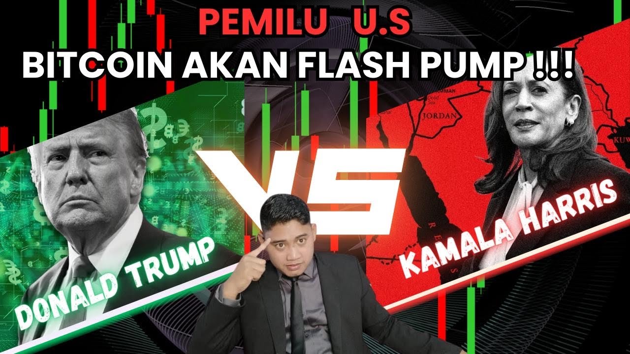 BITCOIN PUMP !! PEMILU AMERIKA AKAN MEMBUAT JEBAKAN FLASH PUMP ...