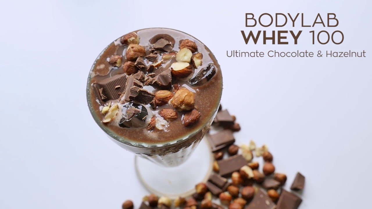 Bodylab // Whey 100 Ultimate Chocolate & Hazelnut - YouTube