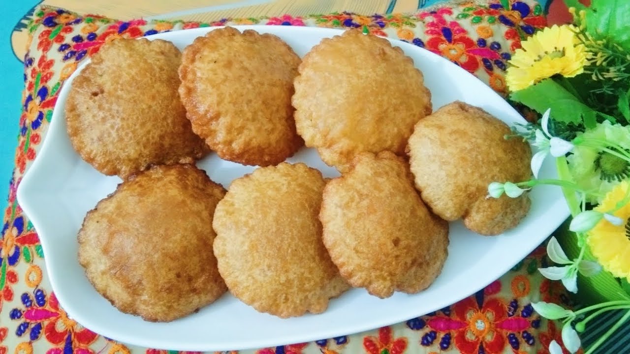 ভাজা পিঠা /তেলের পিঠা/মালপোয়া পিঠা/আনতাসা পিঠা বানানোর সহজ রেসিপি ...