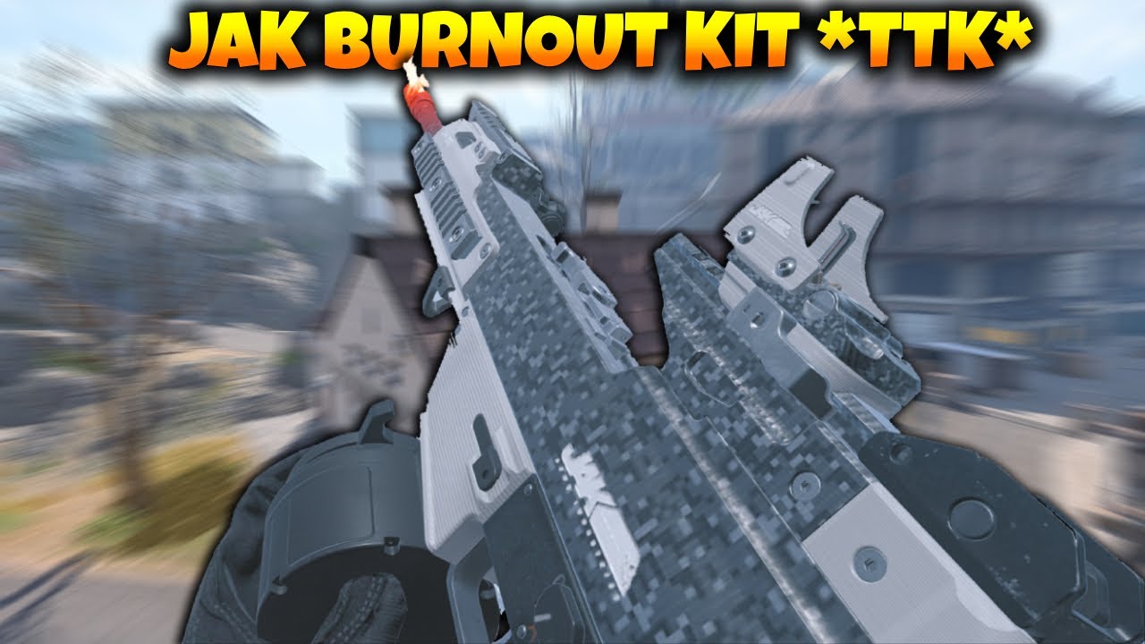 Call of Duty: Warzone 3 - INSANE TTK GUN 🤯 JAK BURNOUT KIT 🤯 USE BEFORE ...