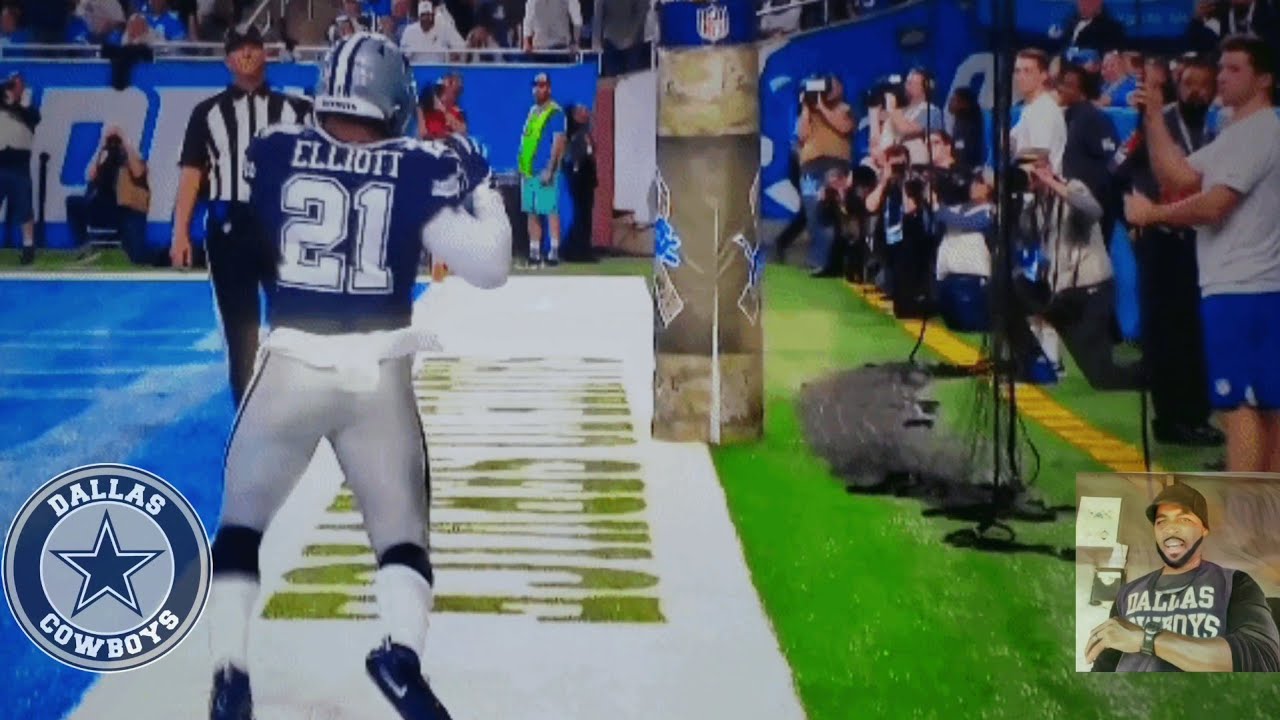 Ezekiel Elliott doing the Dak dance - YouTube