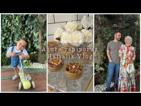 AŞURE YAPIYORUZ 🤲🏻 Eşim Öyle Birşey Yaptı ki 😣 Haftalık Vlog 