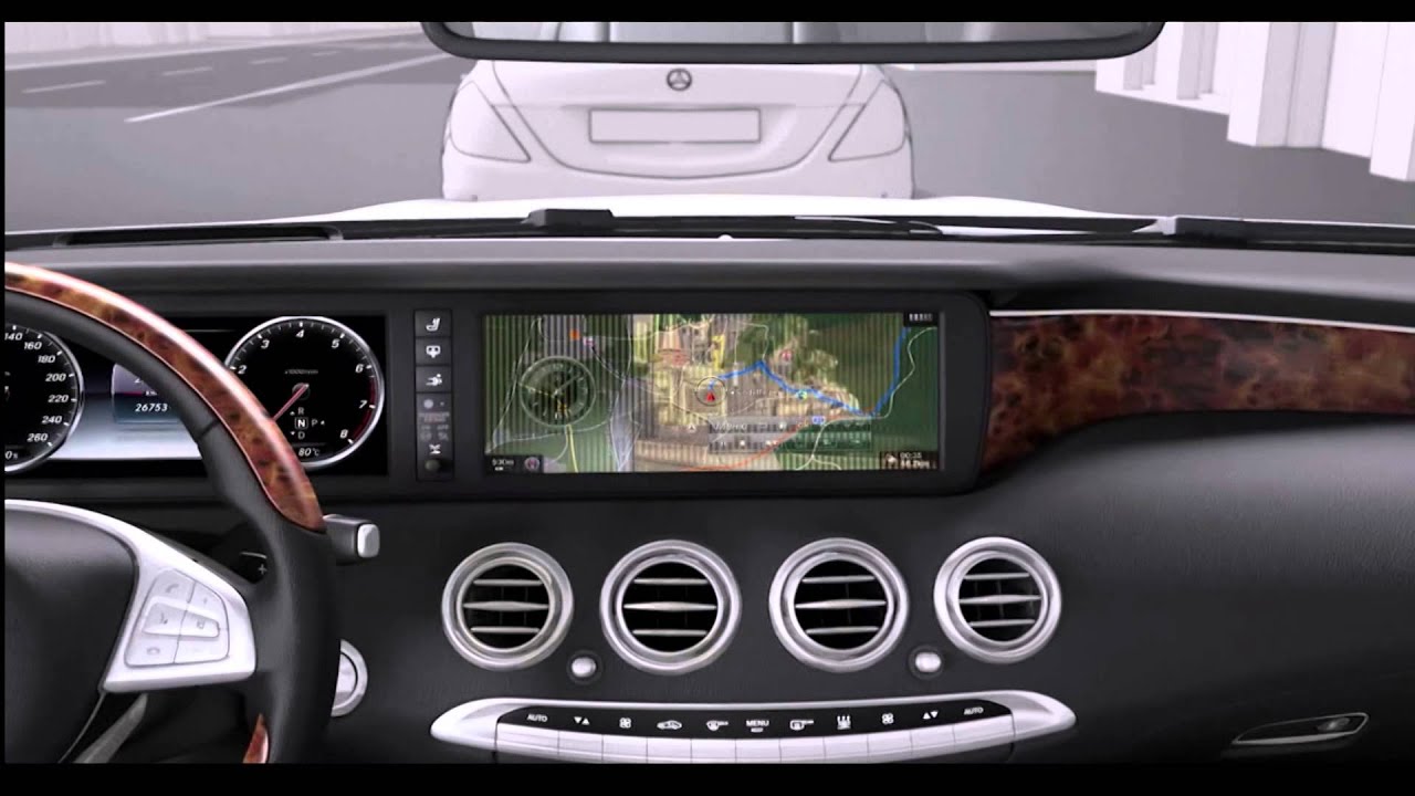 COMAND Online Mercedes-Benz W217 S-Class Coupe - YouTube