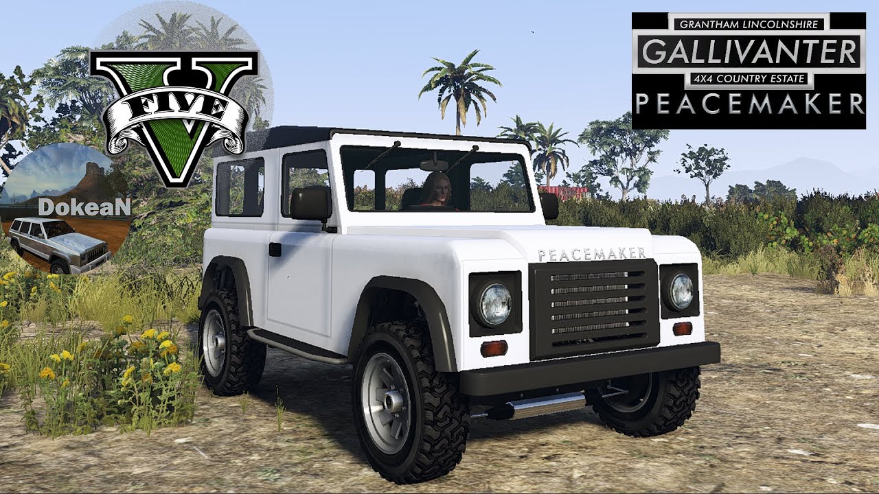 Gallivanter Peacemaker 4x4 / Cayo Perico (mods) - GTA V - YouTube