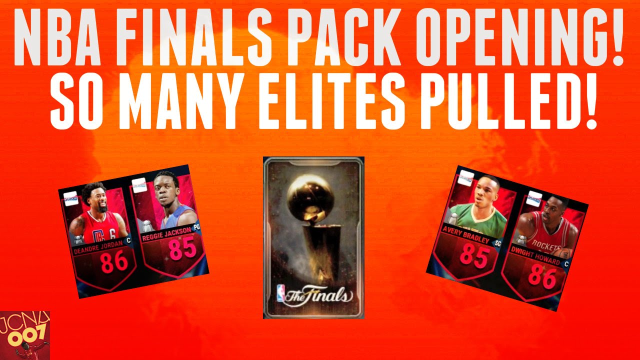5 ELITES PULLED! NBA FINALS PACK OPENING! | NBA Live Mobile - YouTube
