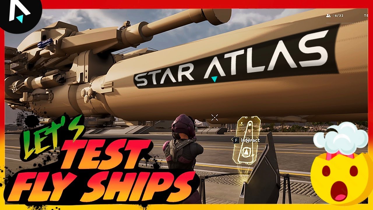 Star Atlas Test Flying Pierce R6 R8 F4 And The Vzus Opod Youtube