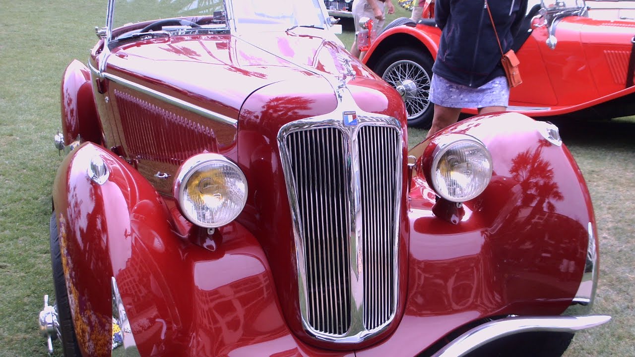 1935 Amilcar Pegase GS Tribute Racer Red AmeliaIsland031017 - YouTube