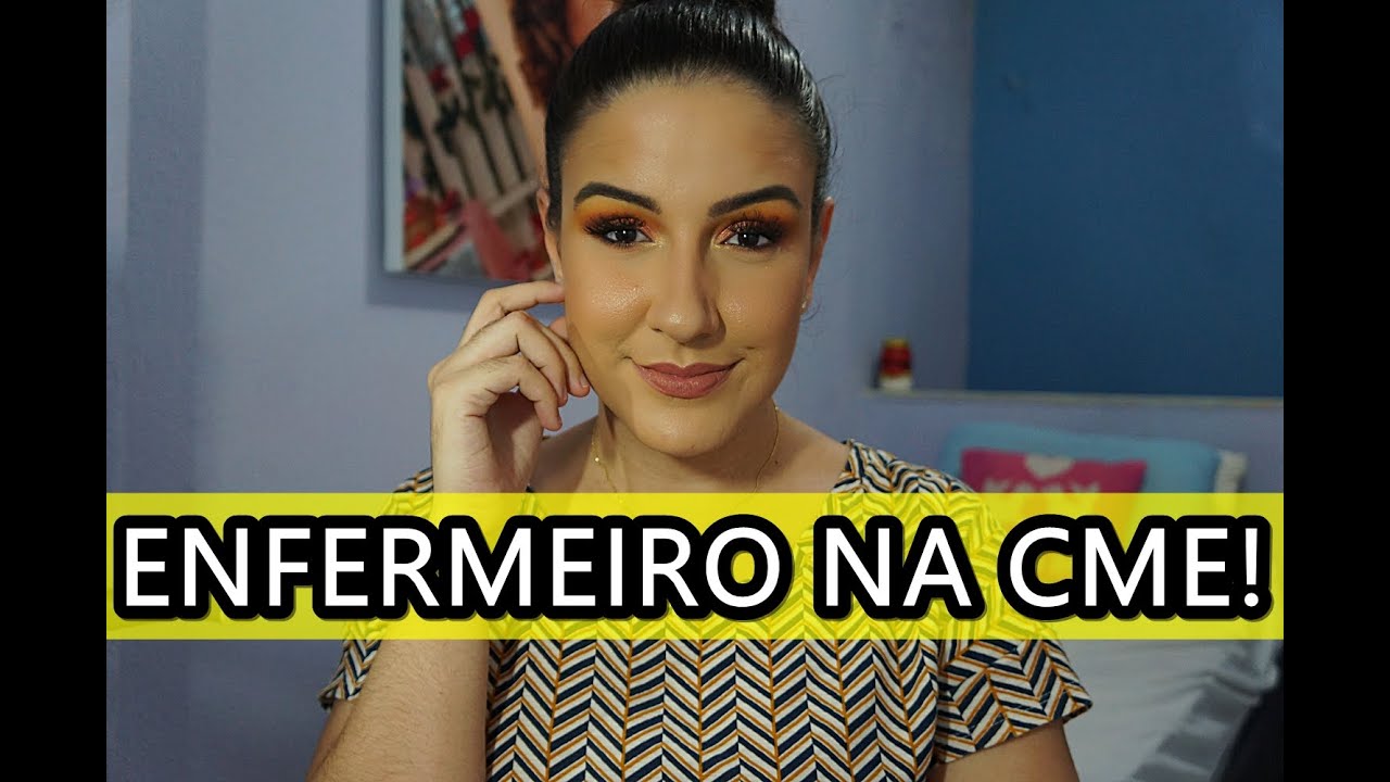 ROTINA DE ENFERMEIRO NA CME - YouTube