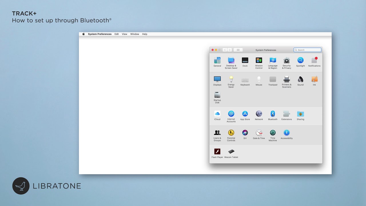 How to set-up TRACK+ via Bluetooth on your computer - YouTube
