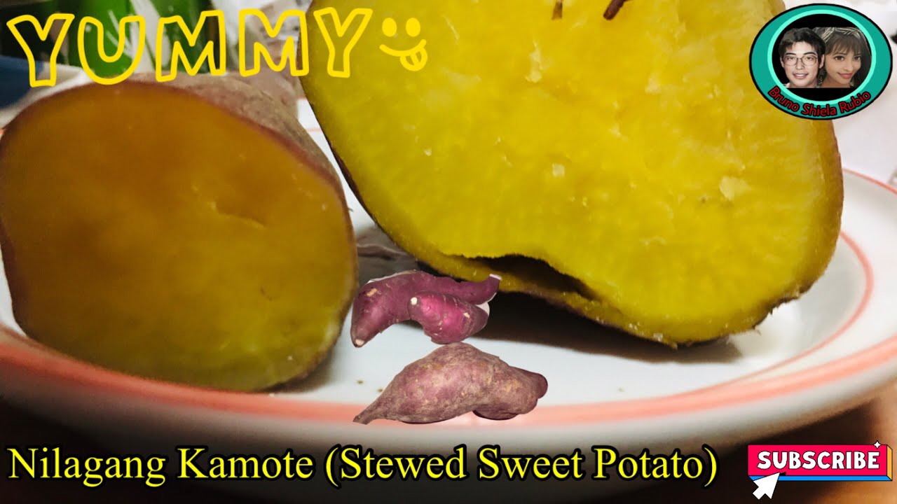 Nilagang Kamote (Stewed Sweet Potato) #asmrcooking #asmreating # ...