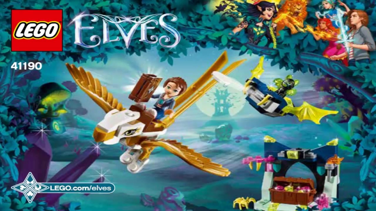 LEGO Elves 2018 EMILY JONES & THE EAGLE GETAWAY 41190 - YouTube