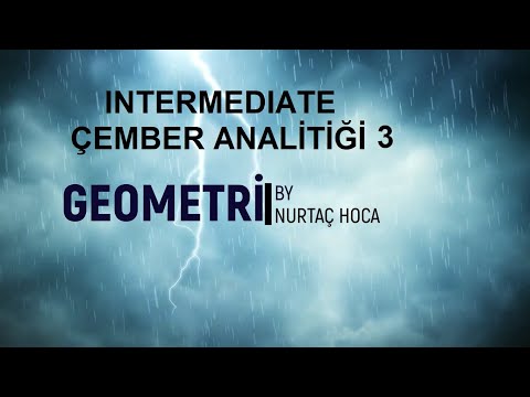 TYT- AYT Intermediate Geometri-Çember Analitiği 3(47-70)(PDF indir )