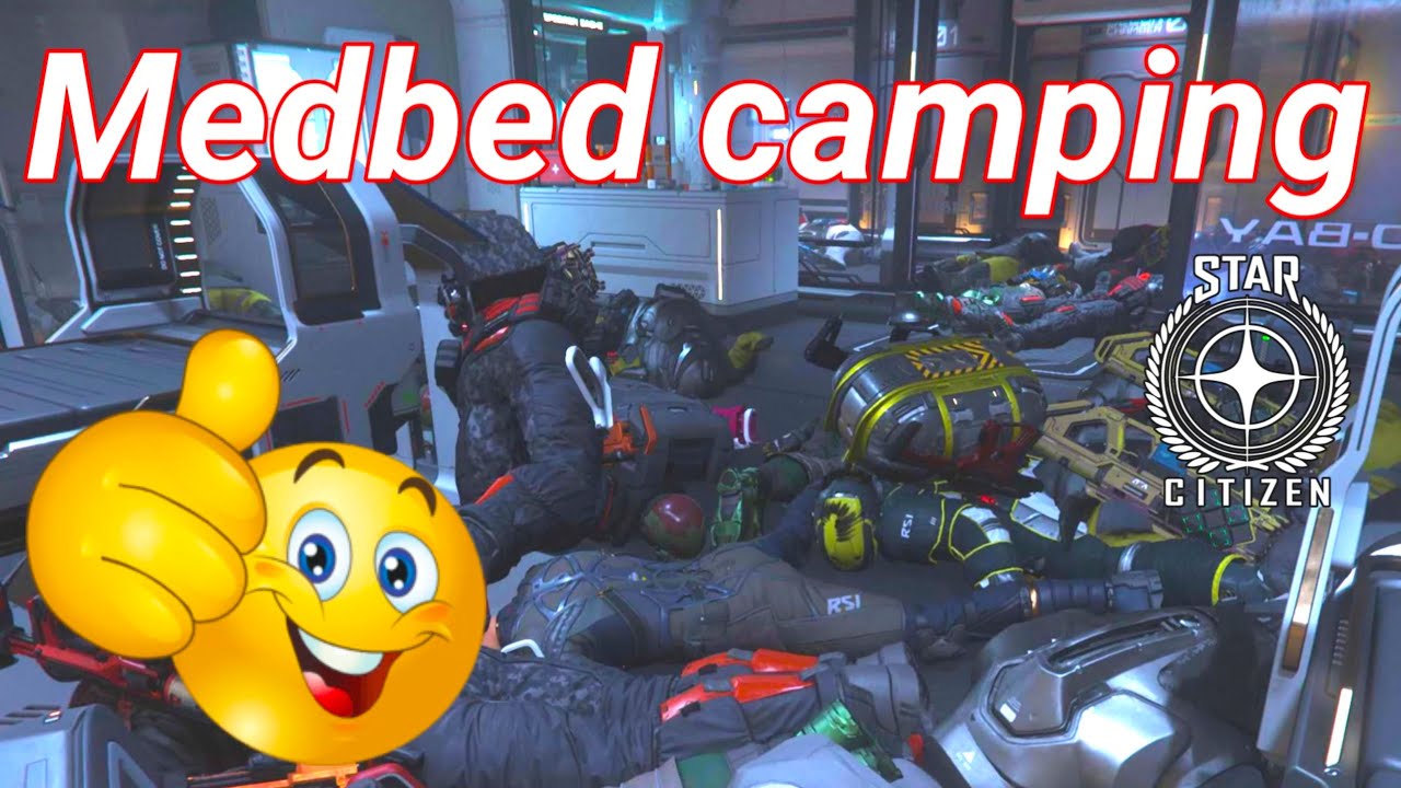 4.2 PTU Medbed re-spawn spawn camping on the PTU - YouTube