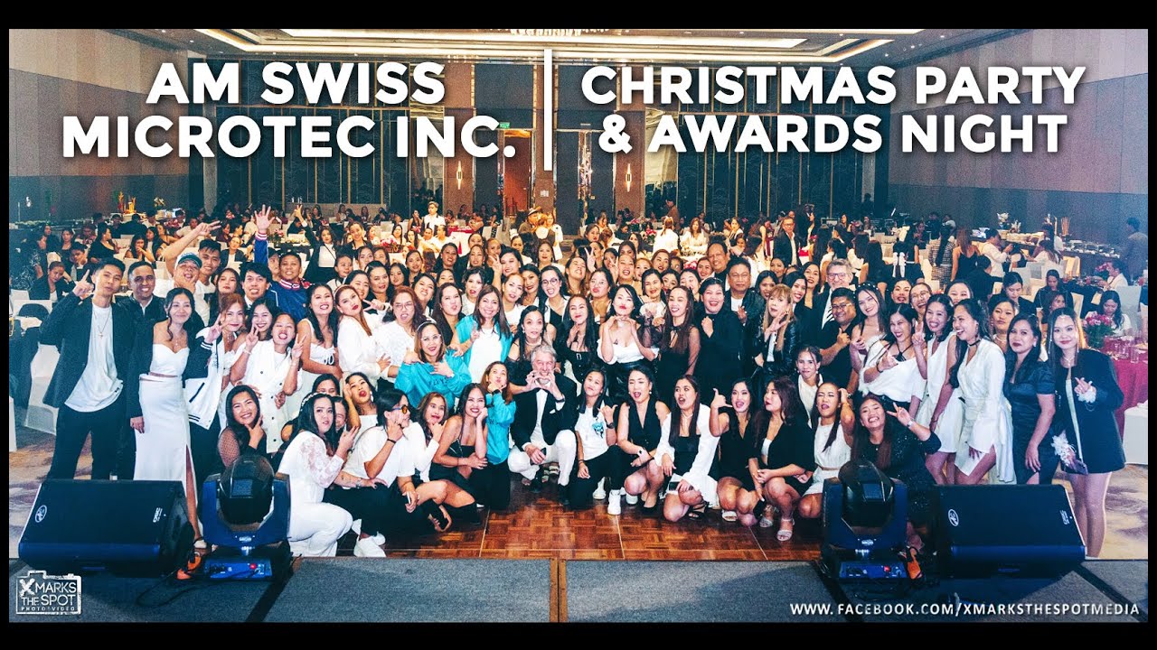 🎥 AM Swiss Microtec Christmas Party & Awards Night Same Day Edit - YouTube