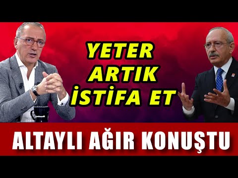 Fatih Altaylı CHP'ye Saydırdı \