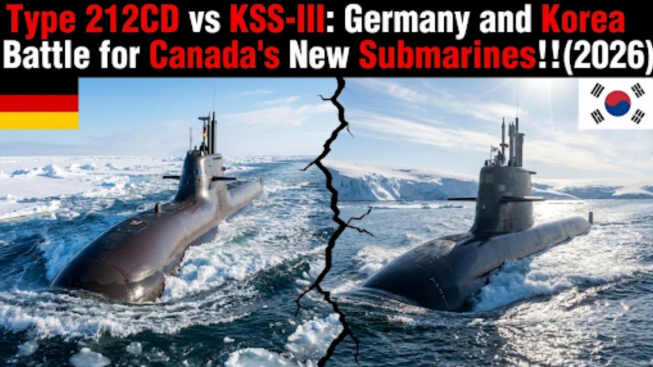 Type 212CD vs KSS-III: Germany and Korea Battle for Canada's New ...