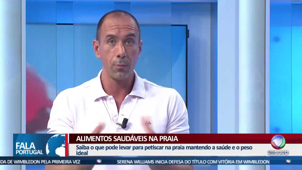 Alexandre Fernandes no Fala Portugal: Alimentos saudáveis na praia ...