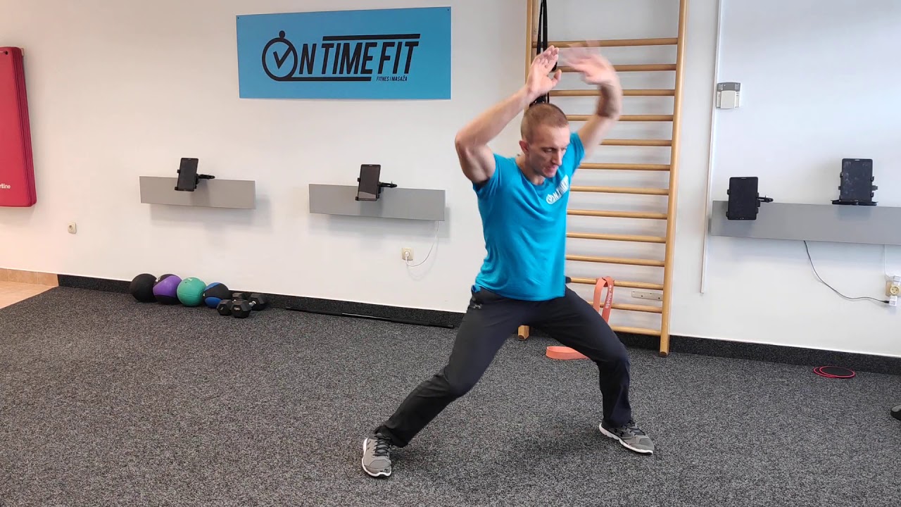 Modified jumping jack - YouTube