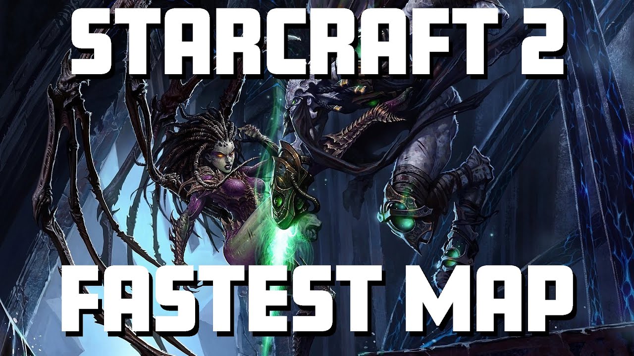 StarCraft 2: Fastest Map - YouTube