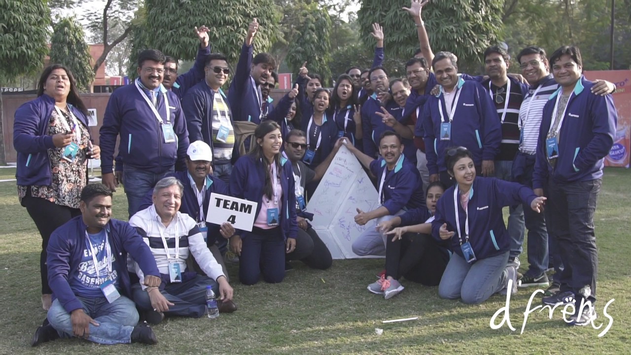 Team Building and Collaboration - The Pyramid Challenge - YouTube