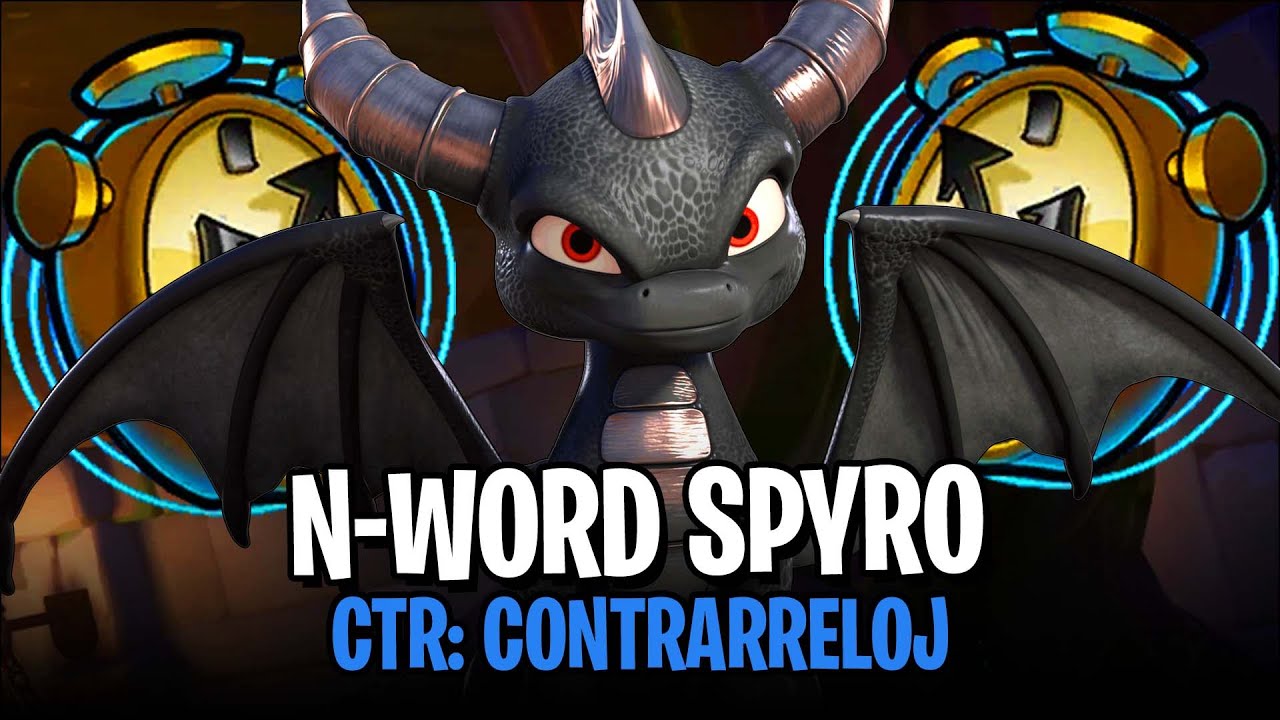 DARK SPYRO y POLAR en CONTRARRELOJ | CTR #crashteamracing - YouTube