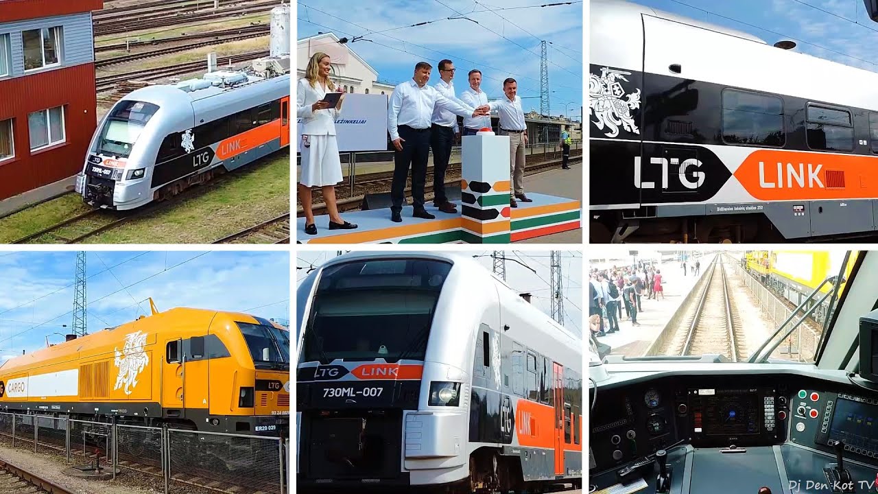 Lietuvos Gelezinkeliai NEW History LTG LINK 2020 - YouTube