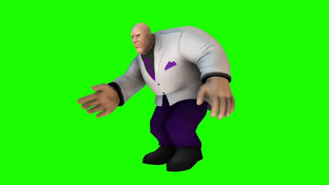 Kingpin run animate right chroma - YouTube