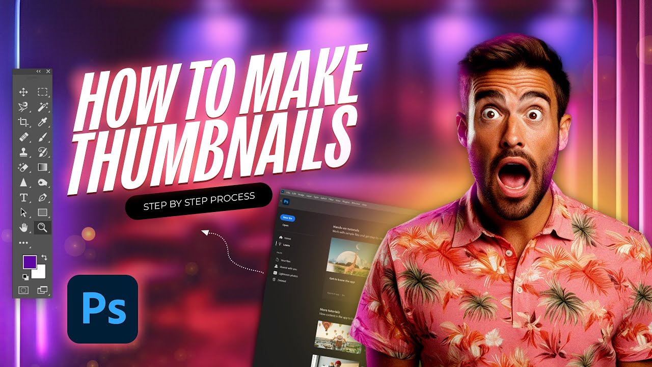 How To Make Professional Thumbnail In Photoshop. (Quick & Easy Tutorial ...