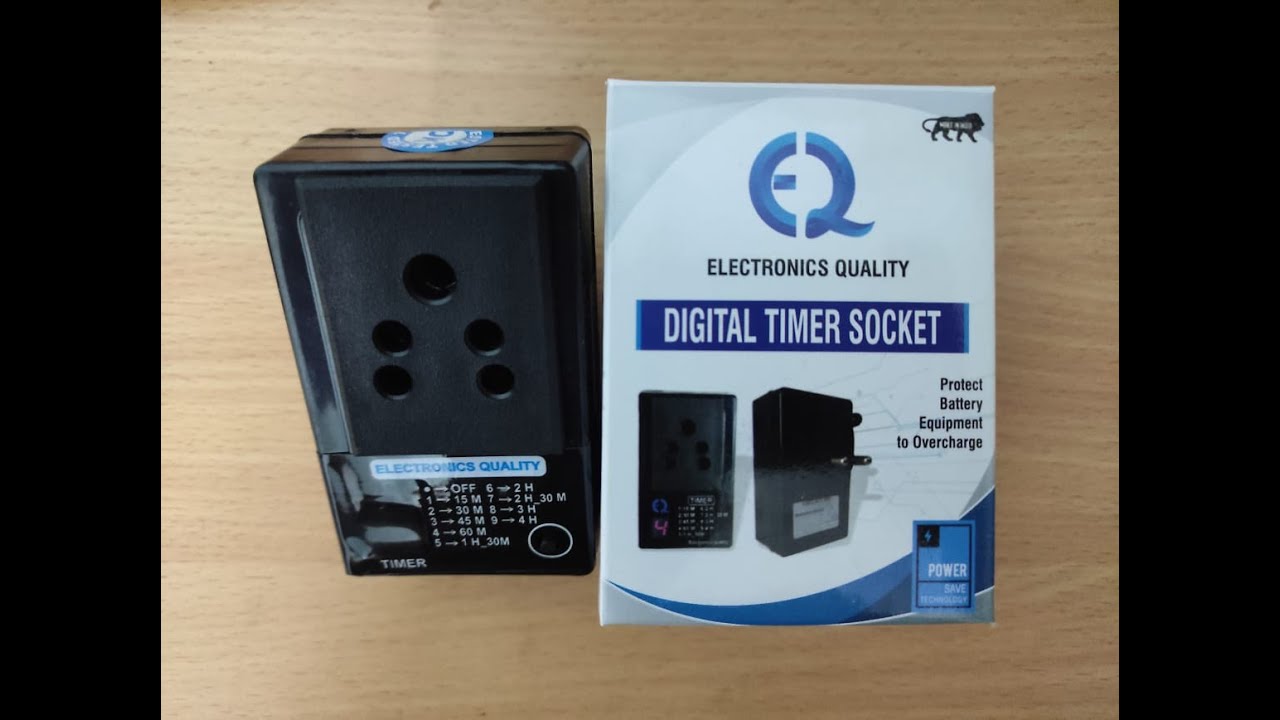 Automatic Cut Off Timer Socket Unboxing and Testing - in Tamil ...