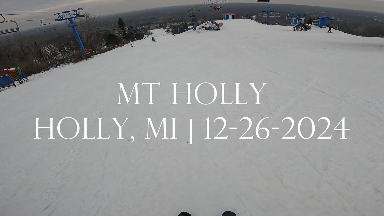 Skiing | Mt Holly | 12/26/2024 | Holly, MI - YouTube