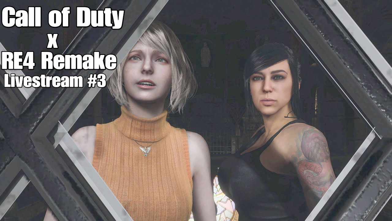 RE4 Remake x Call of Duty Crossover Livestream #3! Can Mara survive ...