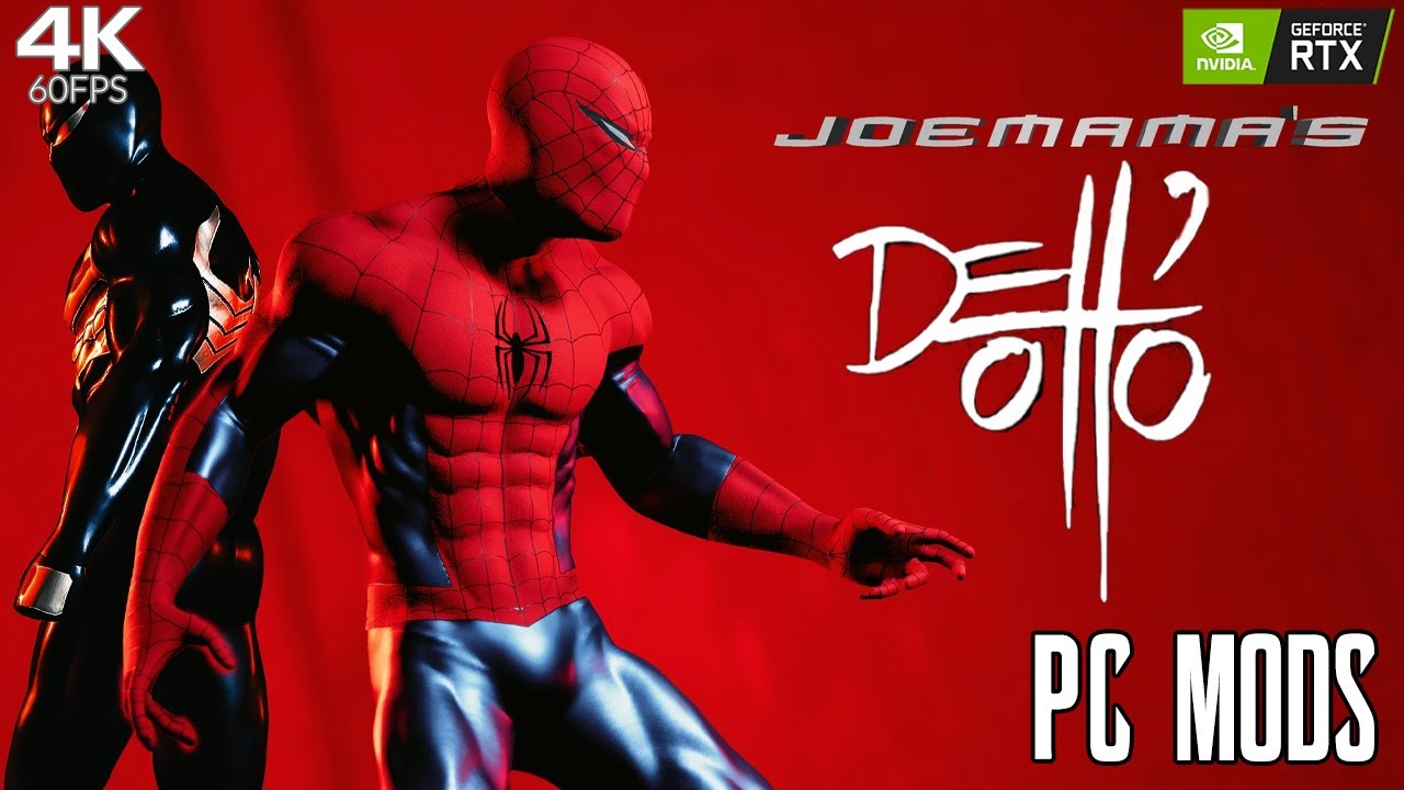 Marvel's Spider-Man Remastered PC - NEW Dell'Otto's Classic & Symbiote ...