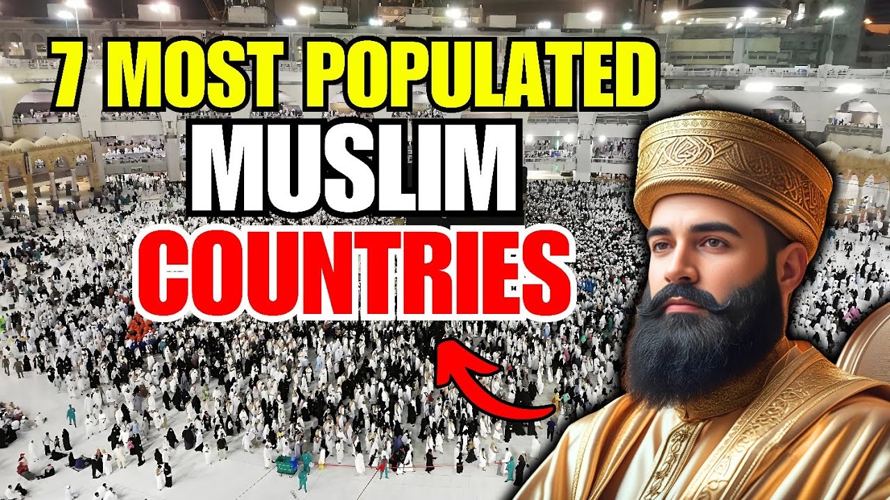 Top 7 Most Populated Muslim Countries in the World in 2025 | A Visual ...