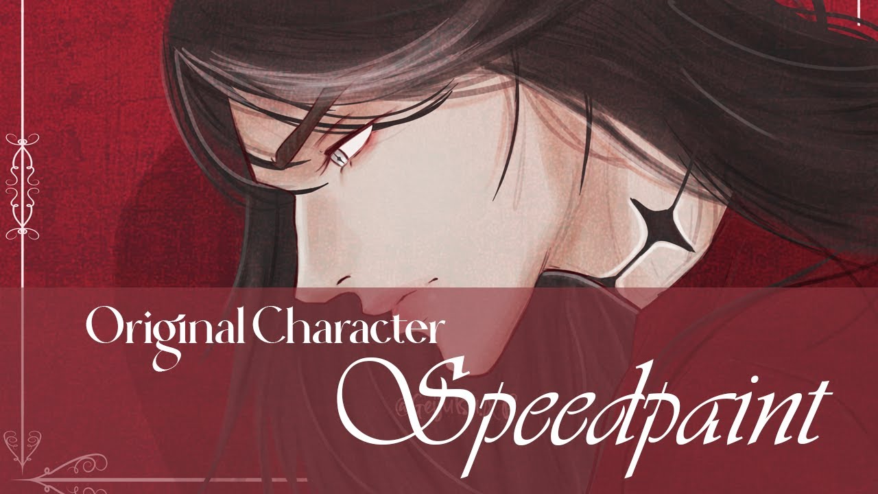 Original Character [OC] SpeedPaint 🖤🦇🕷´ཀ`🕸 - YouTube