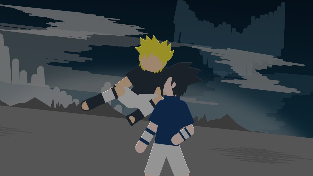 naruto || testing custom figures || sticknodes - YouTube