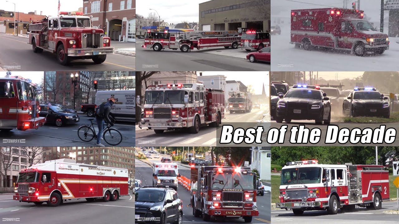Fire Trucks Responding: Best of the Decade [2010s Compilation] - YouTube