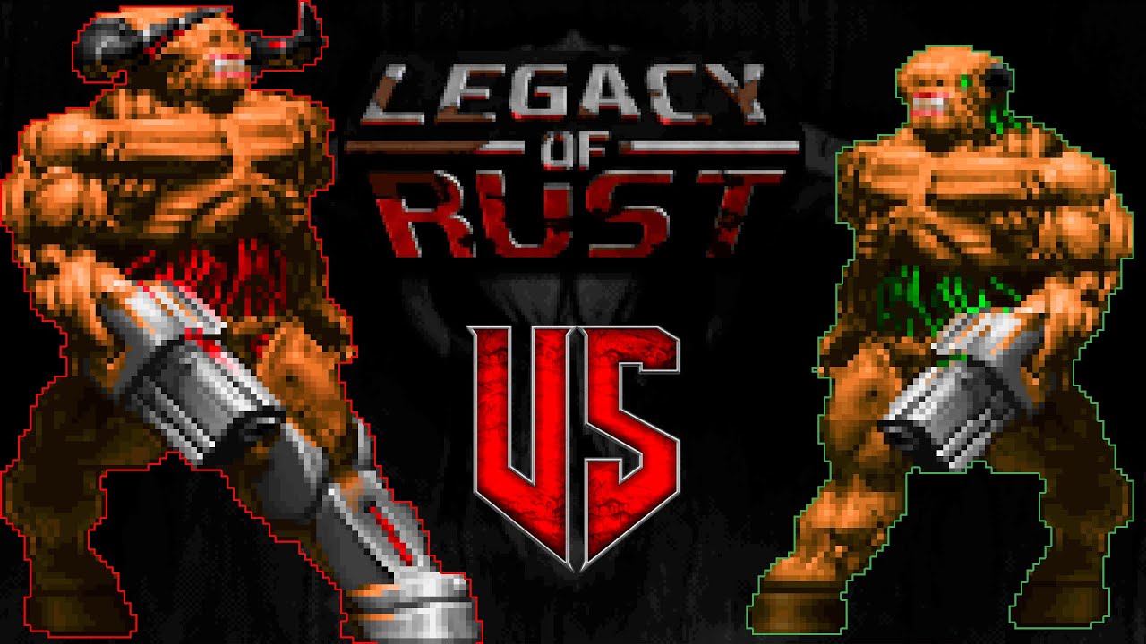 Cyberdemon vs Tyrant - DOOM: Legacy of Rust - Monster Infighting ...