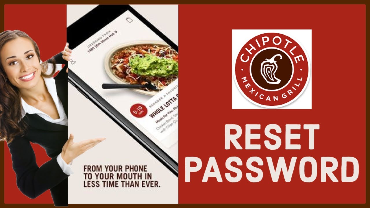 How to Reset Your Chipotle Account Password 2023? Recover Chipotle ...