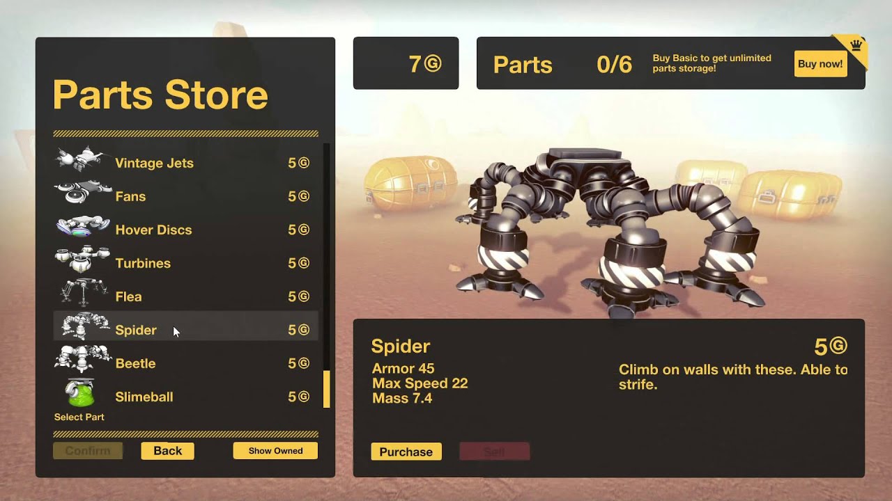Gear Up 004 Parts Store - YouTube