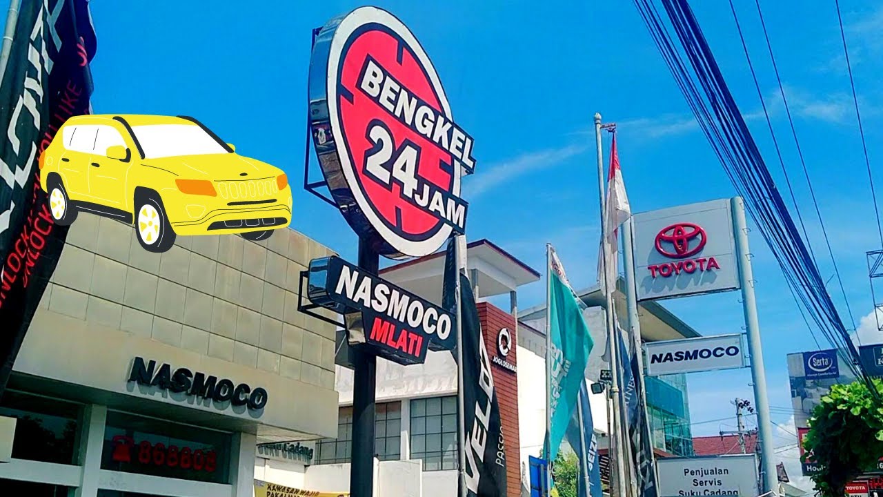 Nasmoco Mlati Yogyakarta Bengkel Resmi Toyota Buka 24 Jam - YouTube