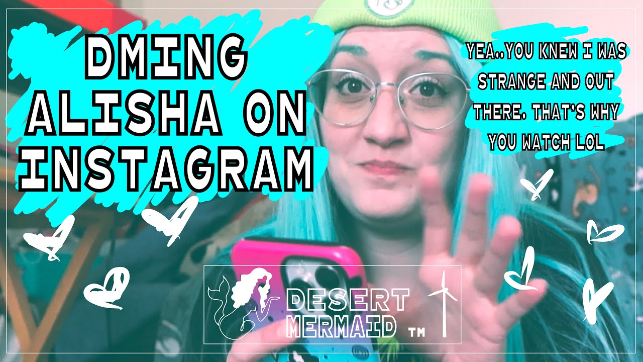 DMing @AlishaMarie @alishamarievlogs on Instagram | Desert Mermaid ...