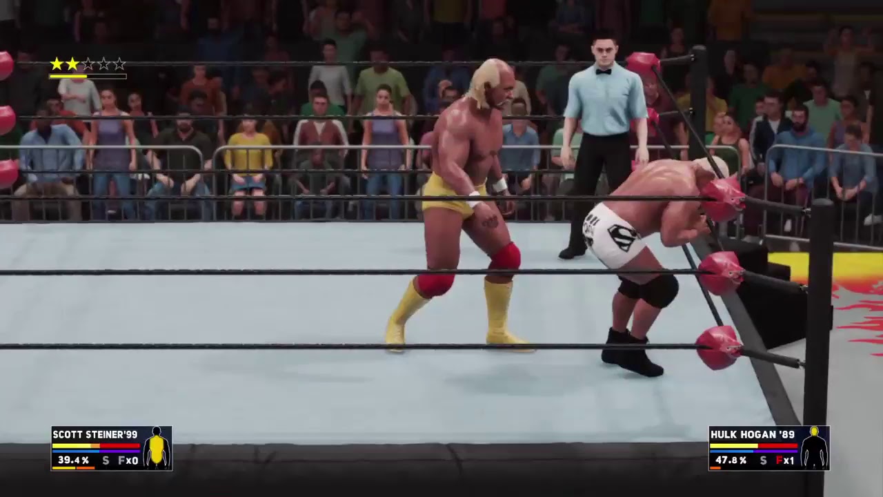 WWE 2k18 Vader Vs HBK Shawn Michaels Napjcjd - YouTube