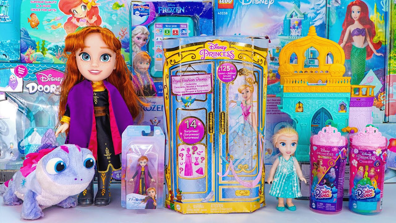 Disney Princess Toy Collection Unboxing | Frozen Friends & Disney ...