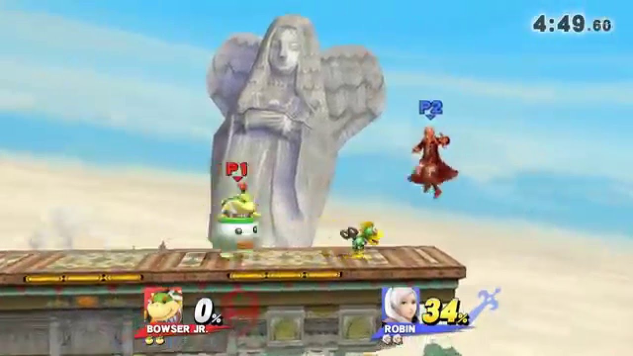 Under the Stage - SSB4 For Glory / Bowser Jr. vs Robin - YouTube