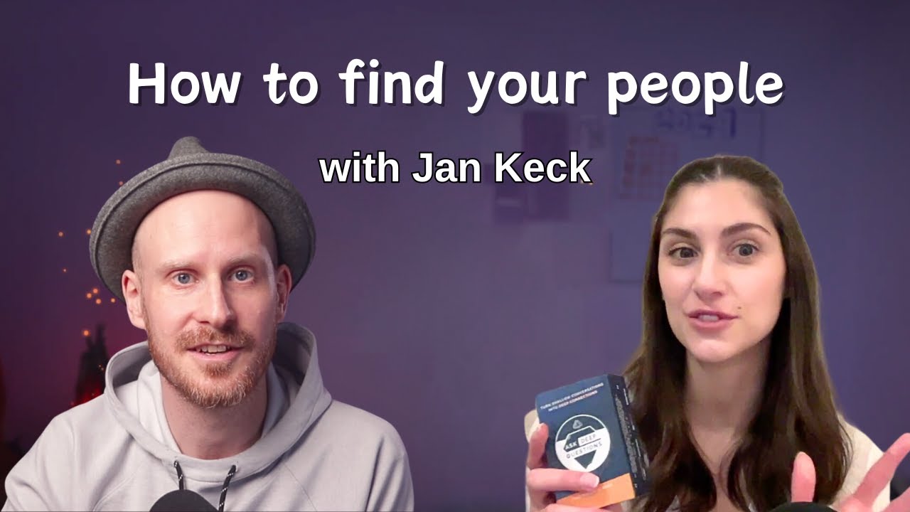 How to connect deeply & authentically with others - JAN KECK - YouTube